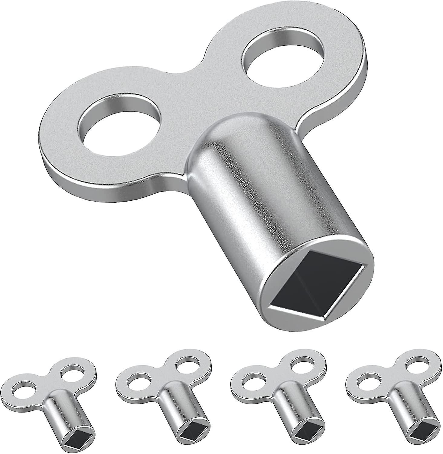 Set Of 5 Radiator Bleed Keys Durable Aluminum Bleed Keys Radiator