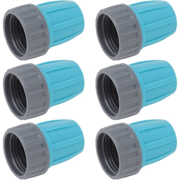 Set Of 6 16Mm Pe Drip Irrigation Fittings - Durable Joints And Lock ...