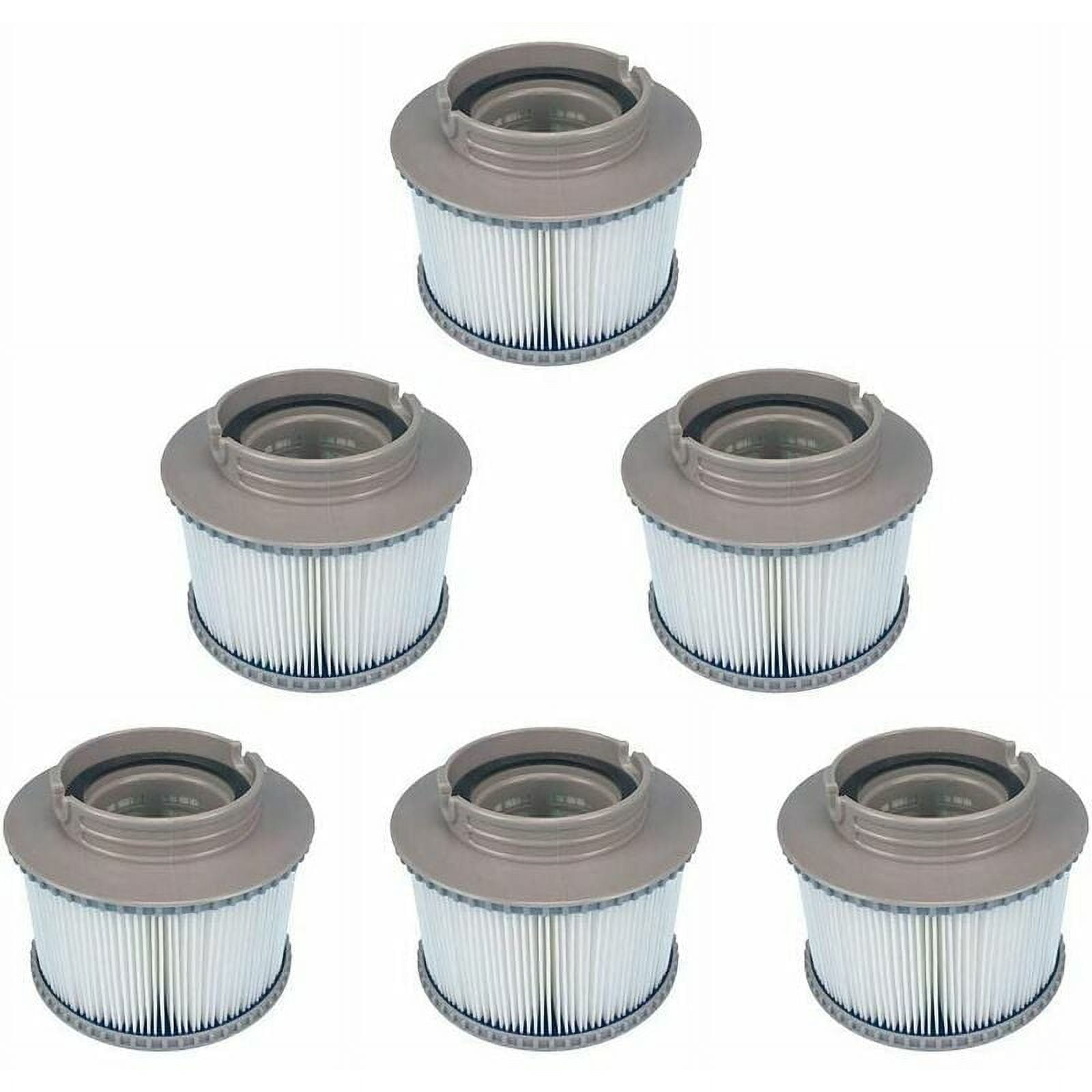 Set Of 6 Replacement Spa Filters For Mspa Fd2089, Cartridge Filter Pump ...