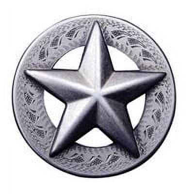 Set Of 8 Embossed Texas Star Concho Saddle Headstall Tack Bling Cowgirl ...