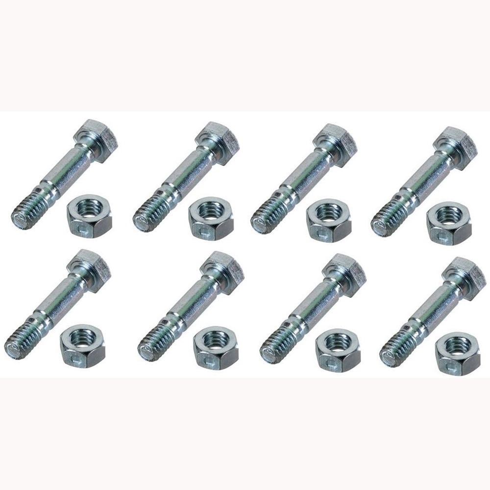 RAParts Set Of 8 New Aftermarket Shear Pins With Nuts 710-0890 7-04366 ...