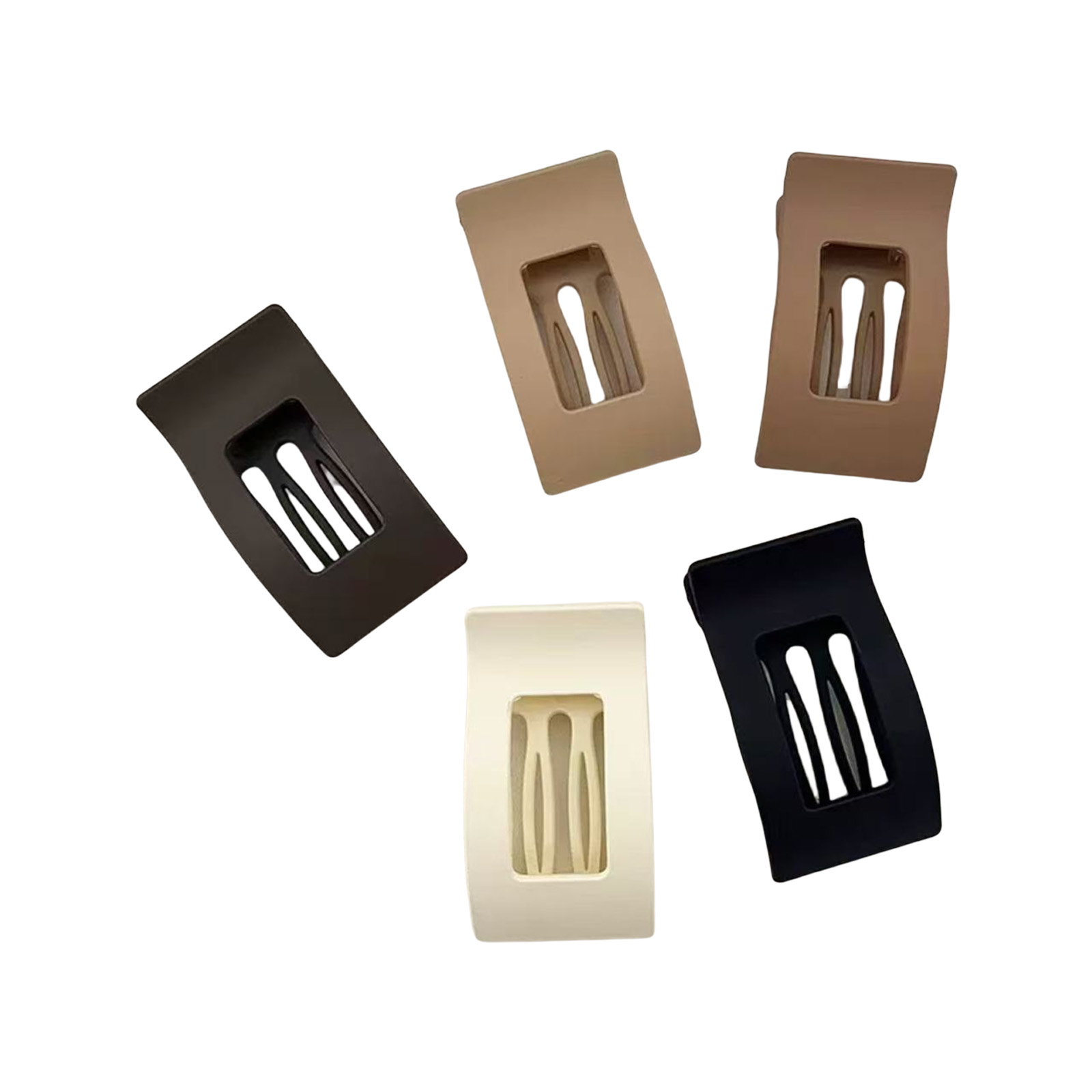 Set Of Powerful Grip Grip Clamps Dull Hair Barrettes Women Females ...