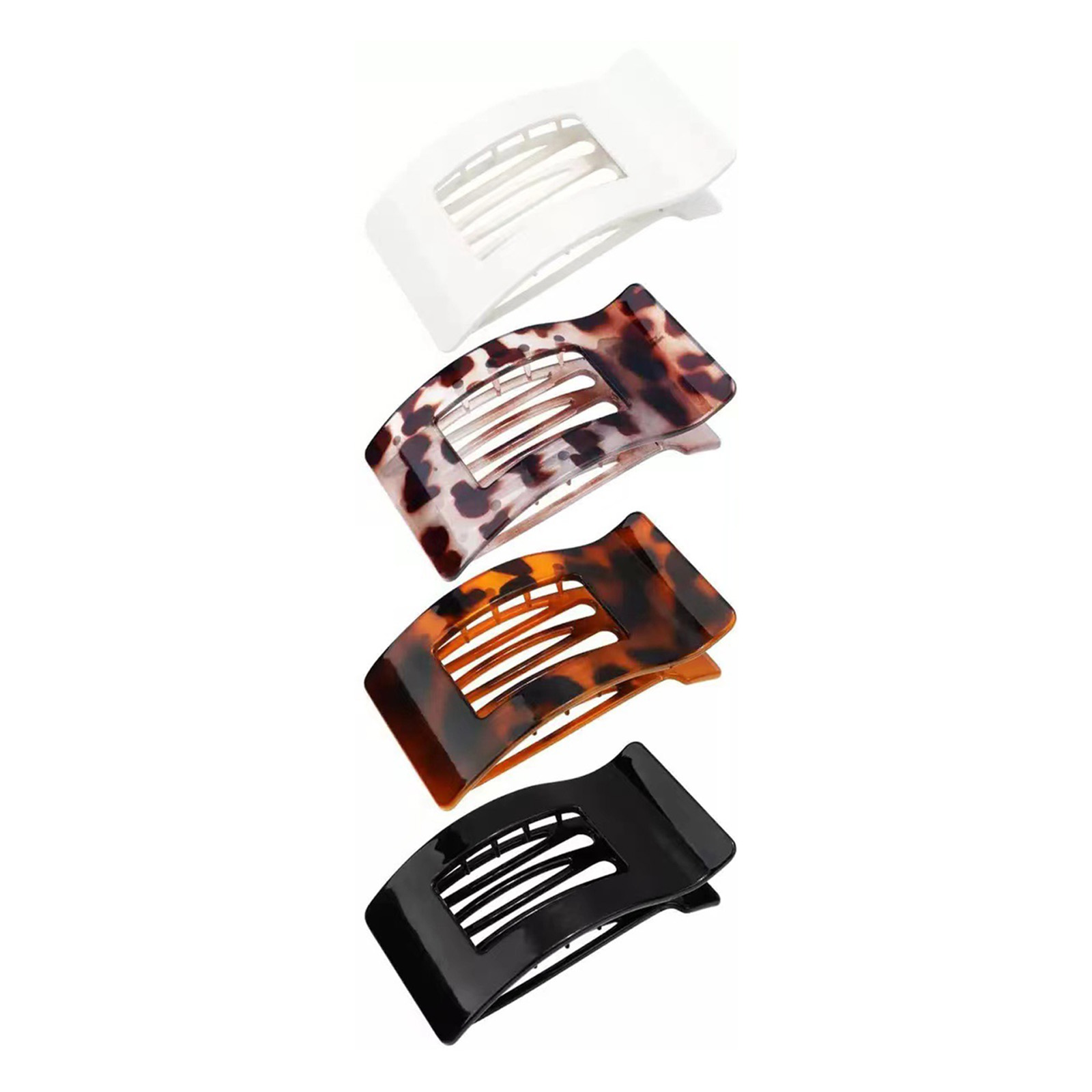 Set Of Powerful Grip Grip Clamps Dull Hair Barrettes Women Females ...