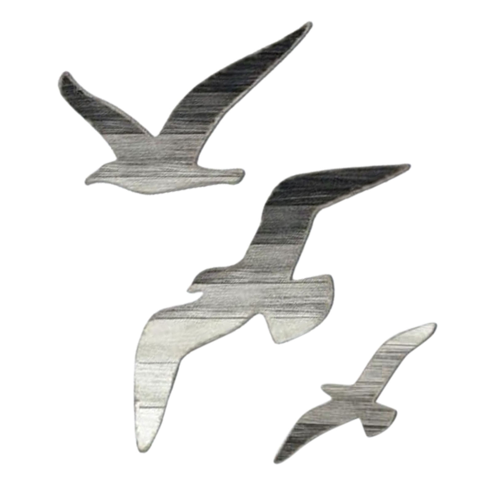 Set Of Wooden Seagull Decoration Marine Wall Art for Coastal Home ...