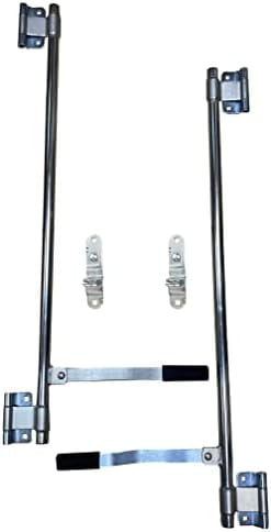 Set / Pair (Left & Right) of 42'' Trailer Cambar Cam Bar Lock and Hasps ...