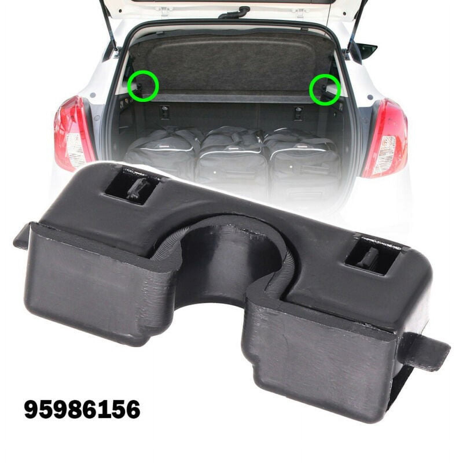 Set Parcel Shelf Pivot Mount Clip for Opel Vauxhall Corsa E Crossland X ...