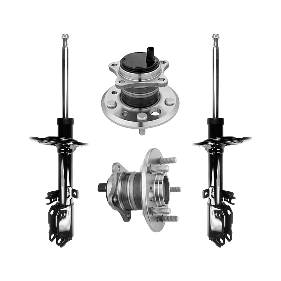 Set Rear Suspension Strut-Wheel Hub Bearing Assembly For 2004-2006 ...