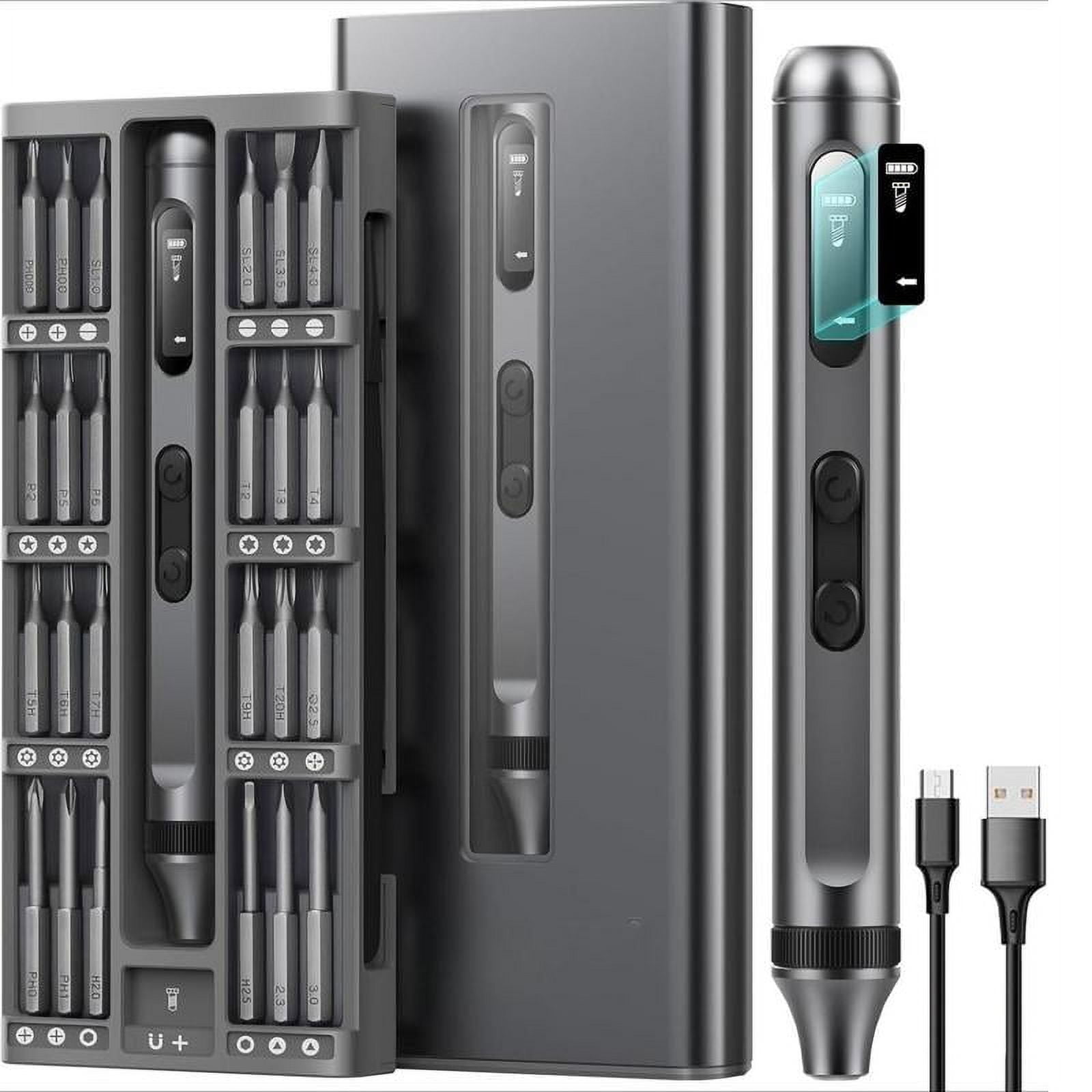 Set, Rechargeable Portable Powerful Cordless Electric Precision Mini ...