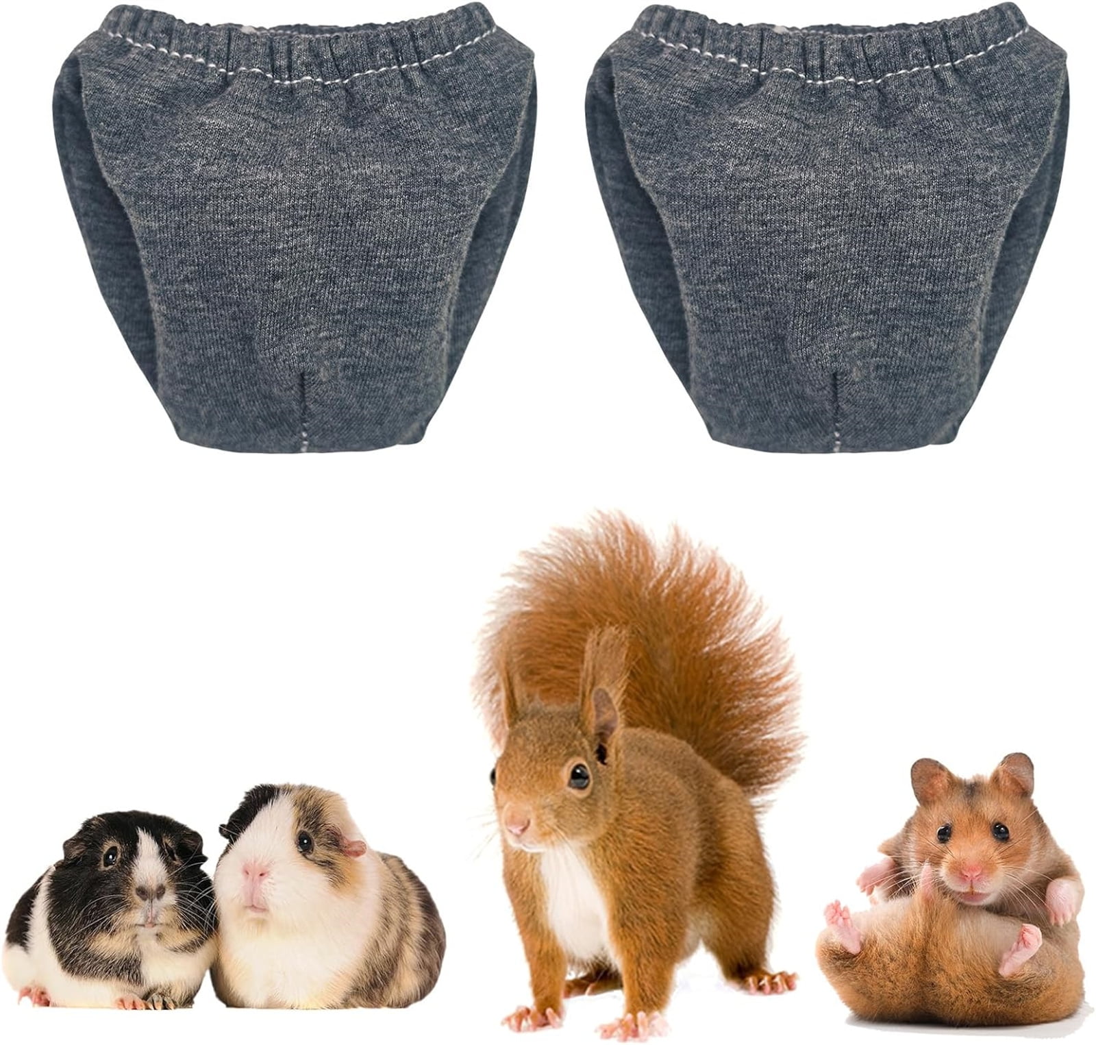 Set Sanitary Pantie for Hamster,Reusable Washable Squirrel Diapers ...