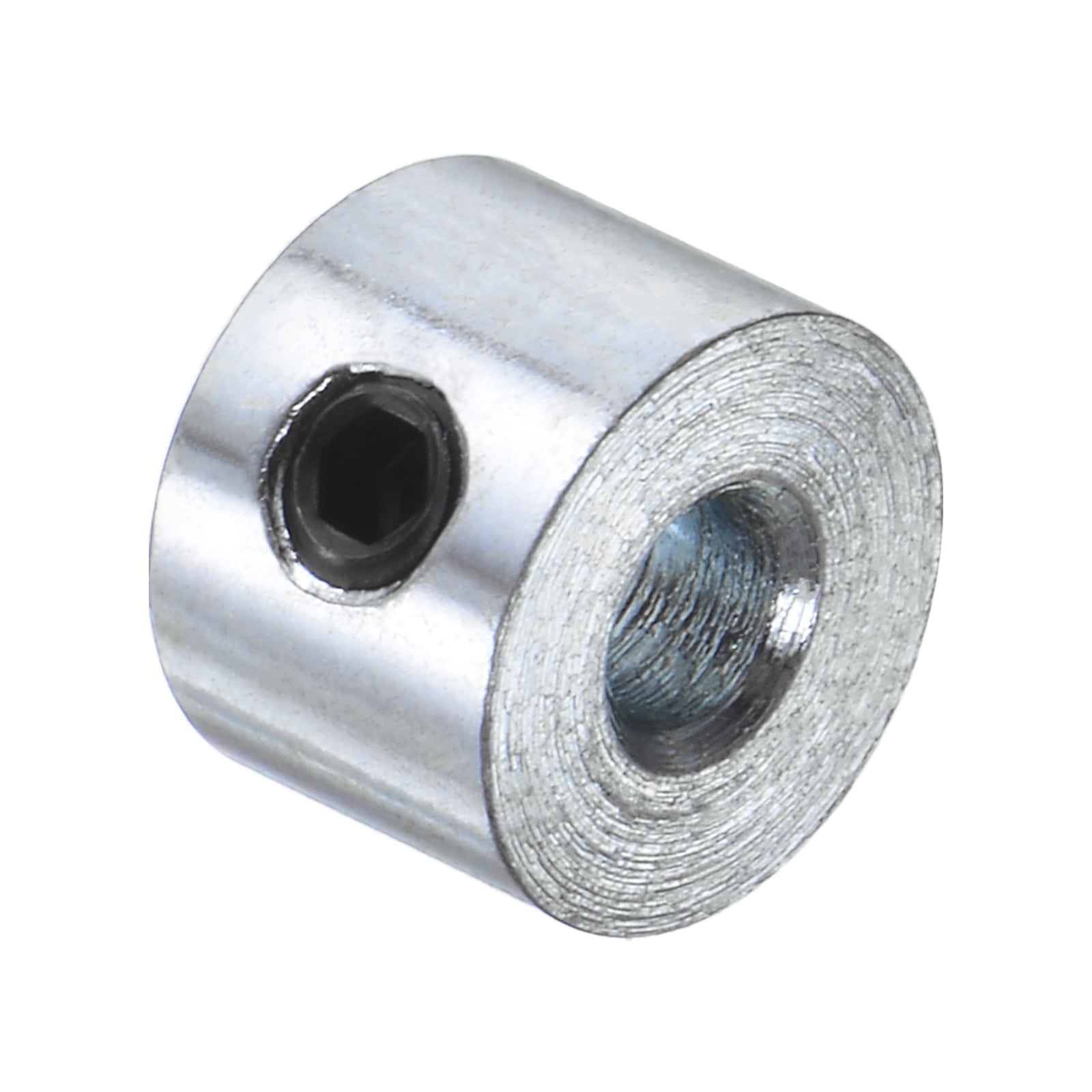 Set Screw Collars 1/8" Bore Carbon Steel Shaft Collars, 3/8" OD, 1/4 ...