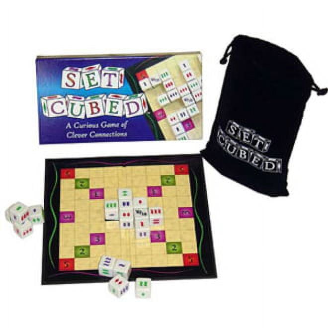 Walmart SET Cubed Dice Board Game for Clever Connections, Fun for Ages ...