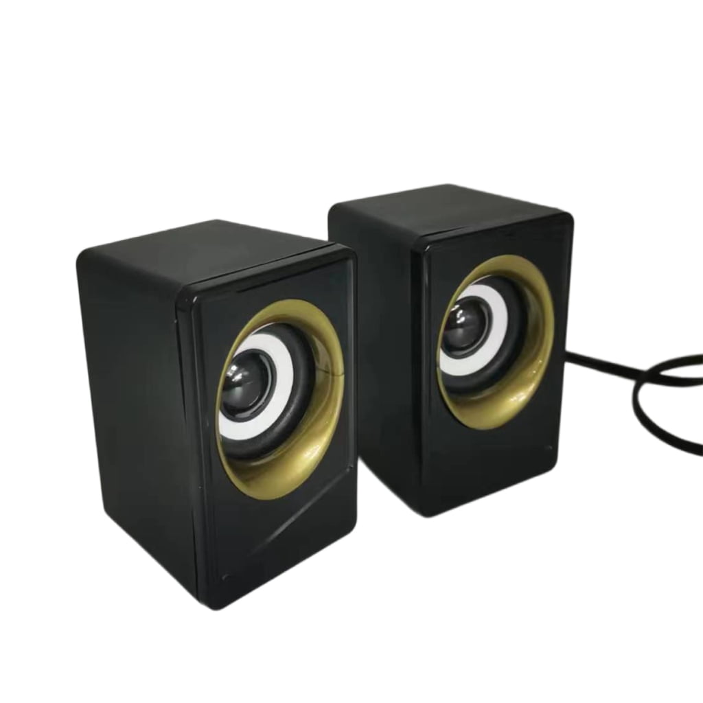 Set Subwoofer Small Speakers for PC and Notebook Laptops Easy to Use ...