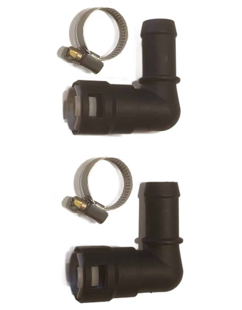 (Set of TWO) UPGRADED 800-418 Stronger than OEM Heater Core Coolant ...