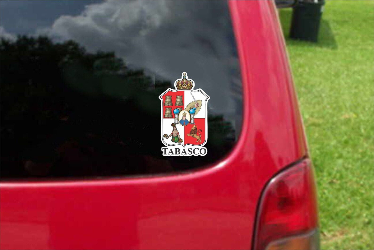 Set Tabasco Mexico Coat of Arms State Emblem Escudo de Armas Decals ...
