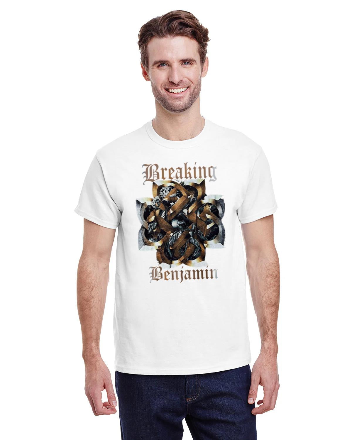 Set Unisex tee, Breaking Benjamin Band Logo, for men & women, up to ...
