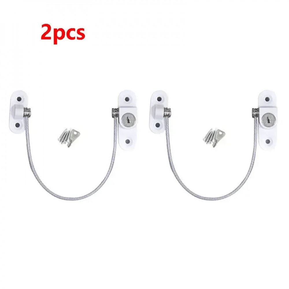 Set Window Door Cable Restrictor Ventilator Baby Kids Child Safety ...
