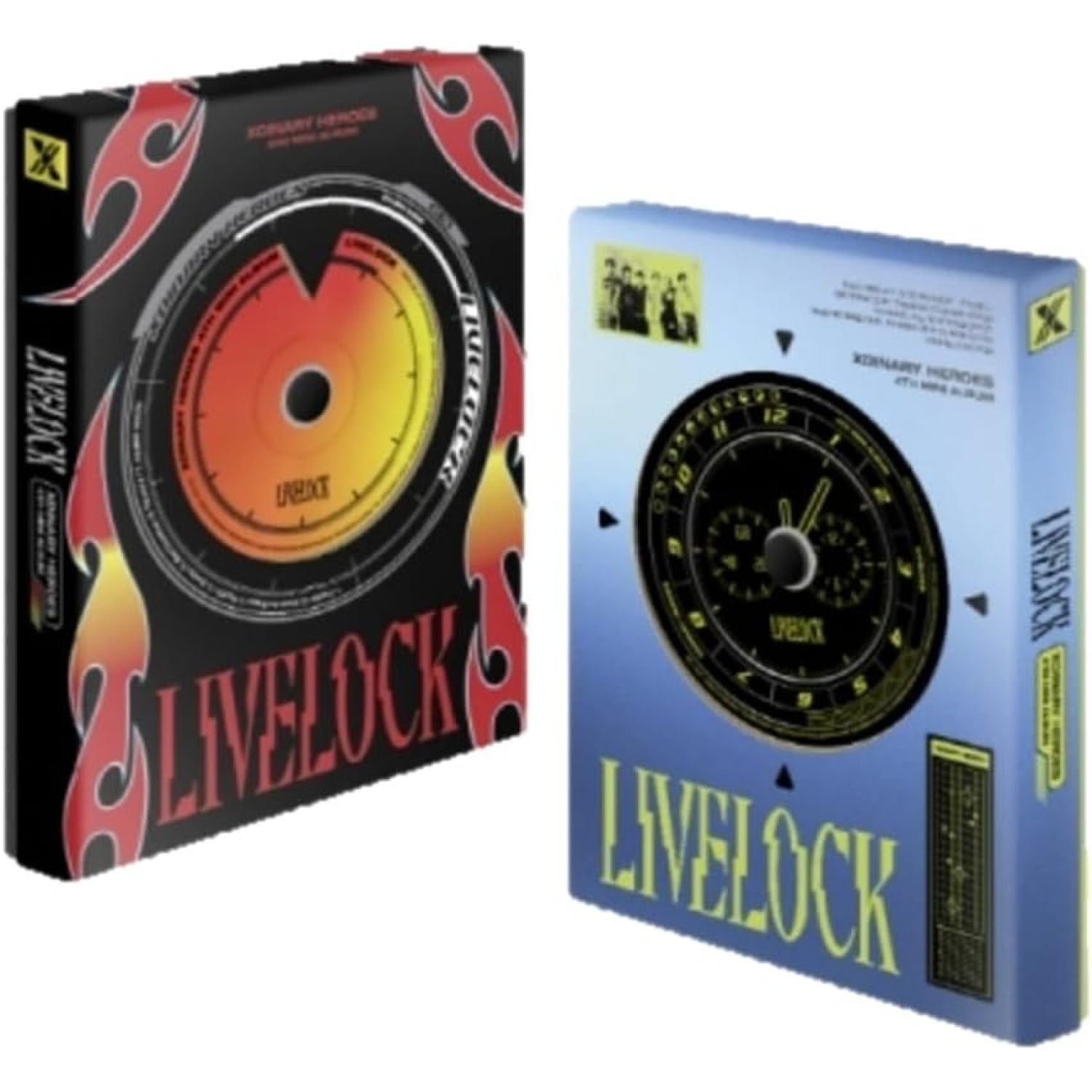 [Set] Xdinary Heroes Livelock 4th Mini Album 2 Ver Set - Walmart.com