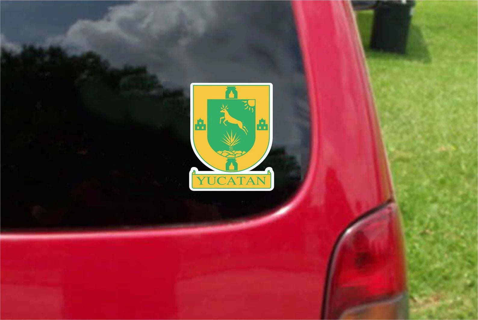 Set Yucatan Mexico Coat of Arms State Emblem Escudo de Armas Decals ...