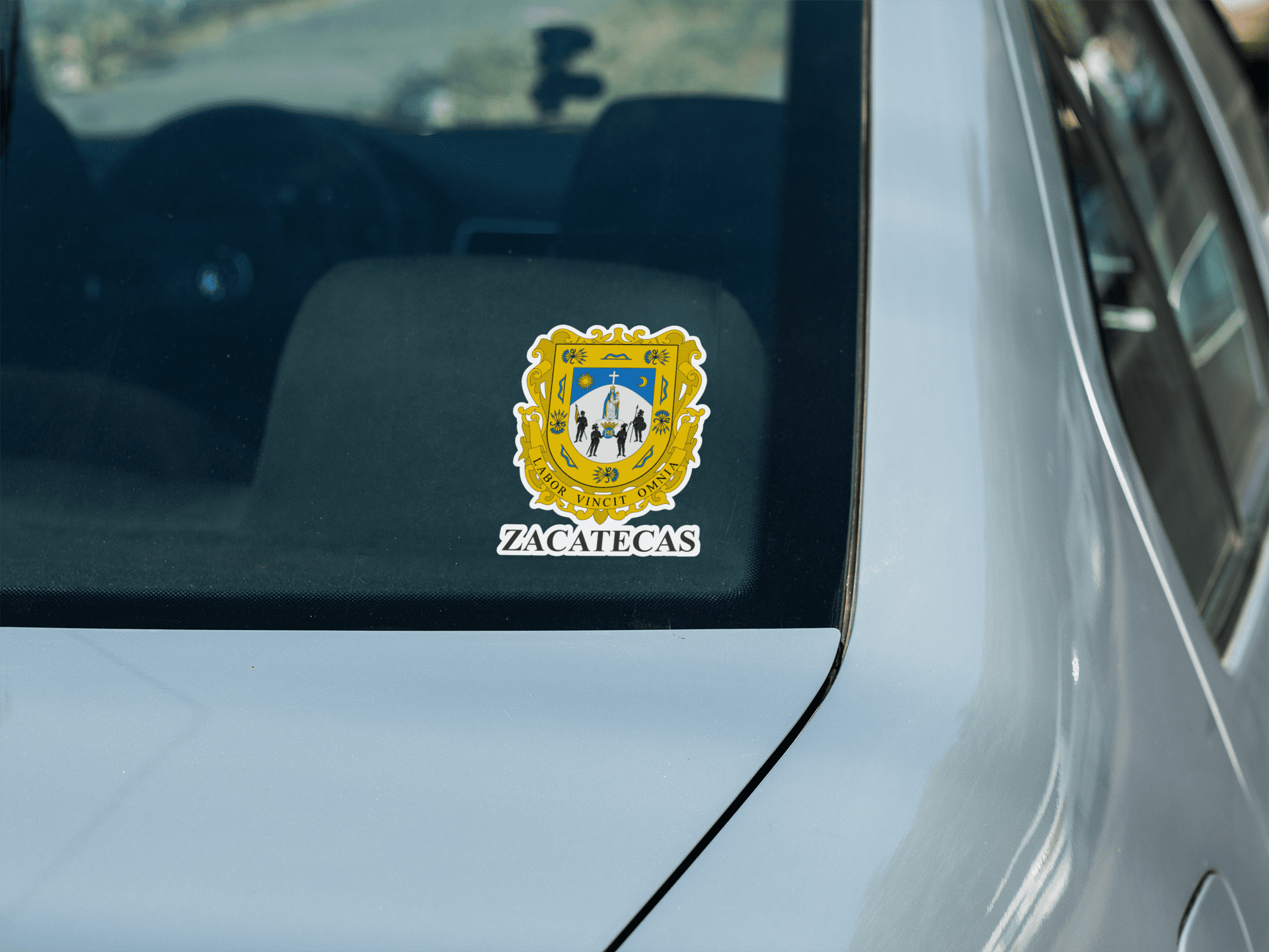 Set Zacatecas Mexico Coat of Arms State Emblem Escudo de Armas Decals ...