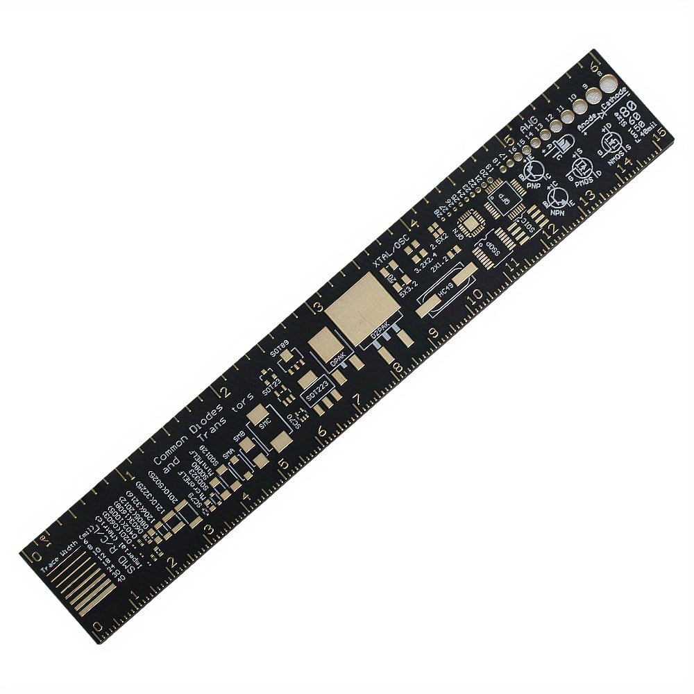 Set of 1-3 Multifunctional PCB Engineering Rulers - Sizes 15/20/25cm ...