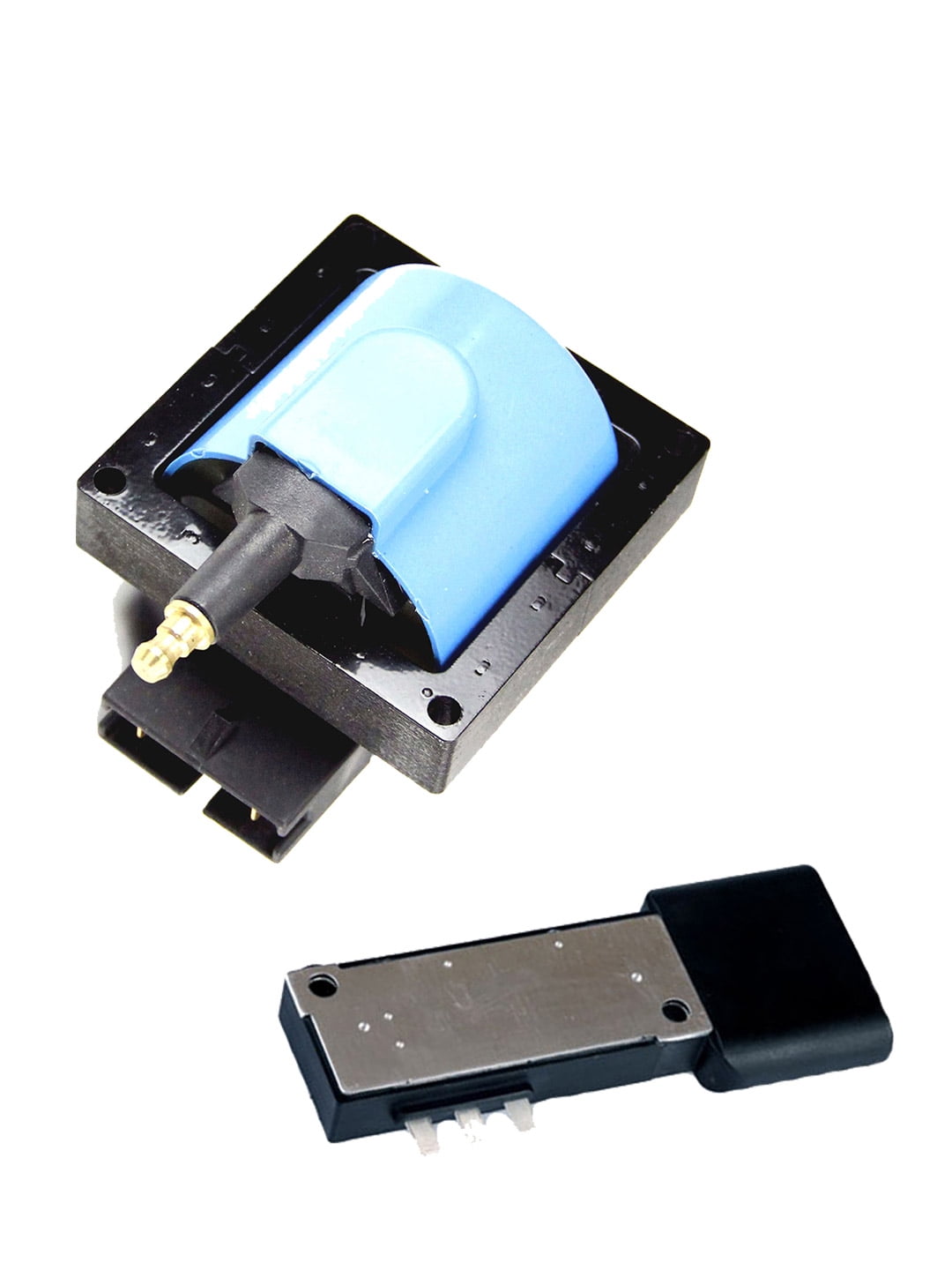 Set of 1 ISA Ignition Coil and 1 Ignition Module Compatible with 1987 ...