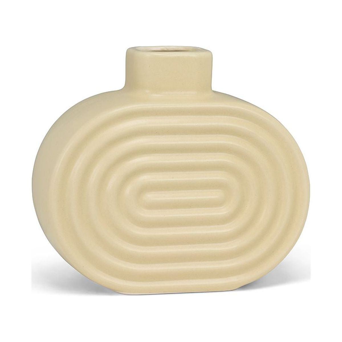 Set of 1 Ridged Single Oval Vase - Walmart.com