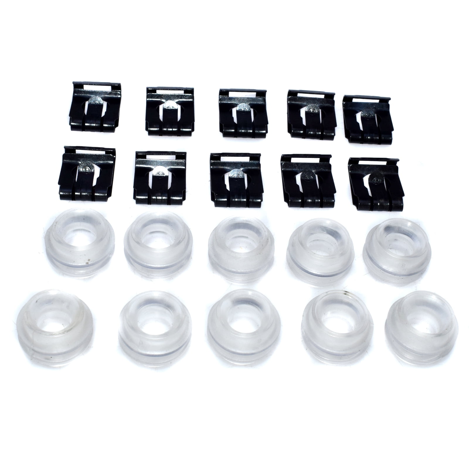 Set of 10 Automatic Transmission Gear Shift Linkage Bushing W/Clip For ...
