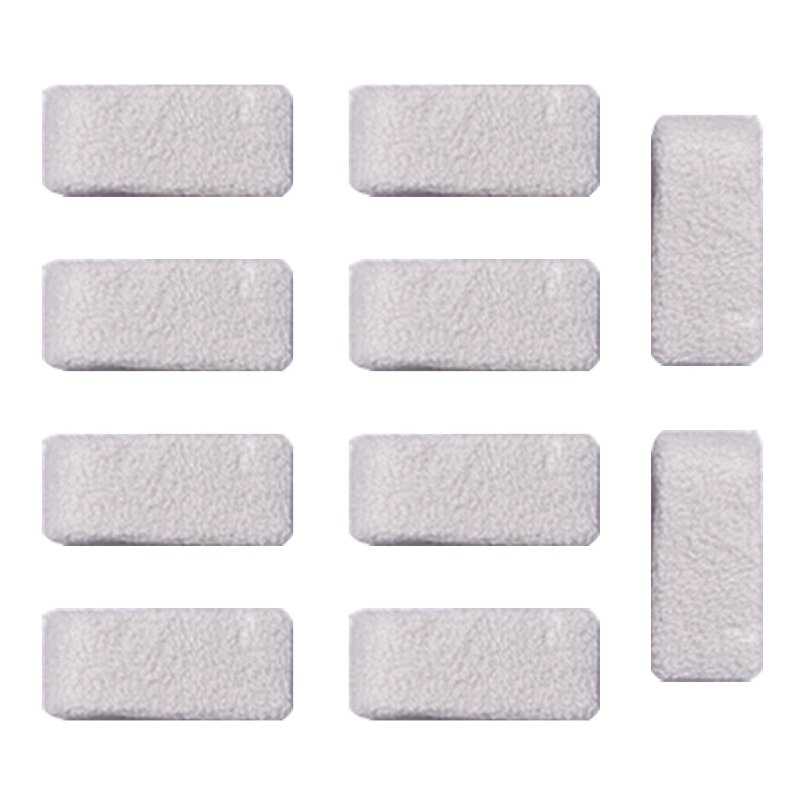 Set of 10 Blanket Fasteners To Prevent Shifting with Plush Fabric and ...