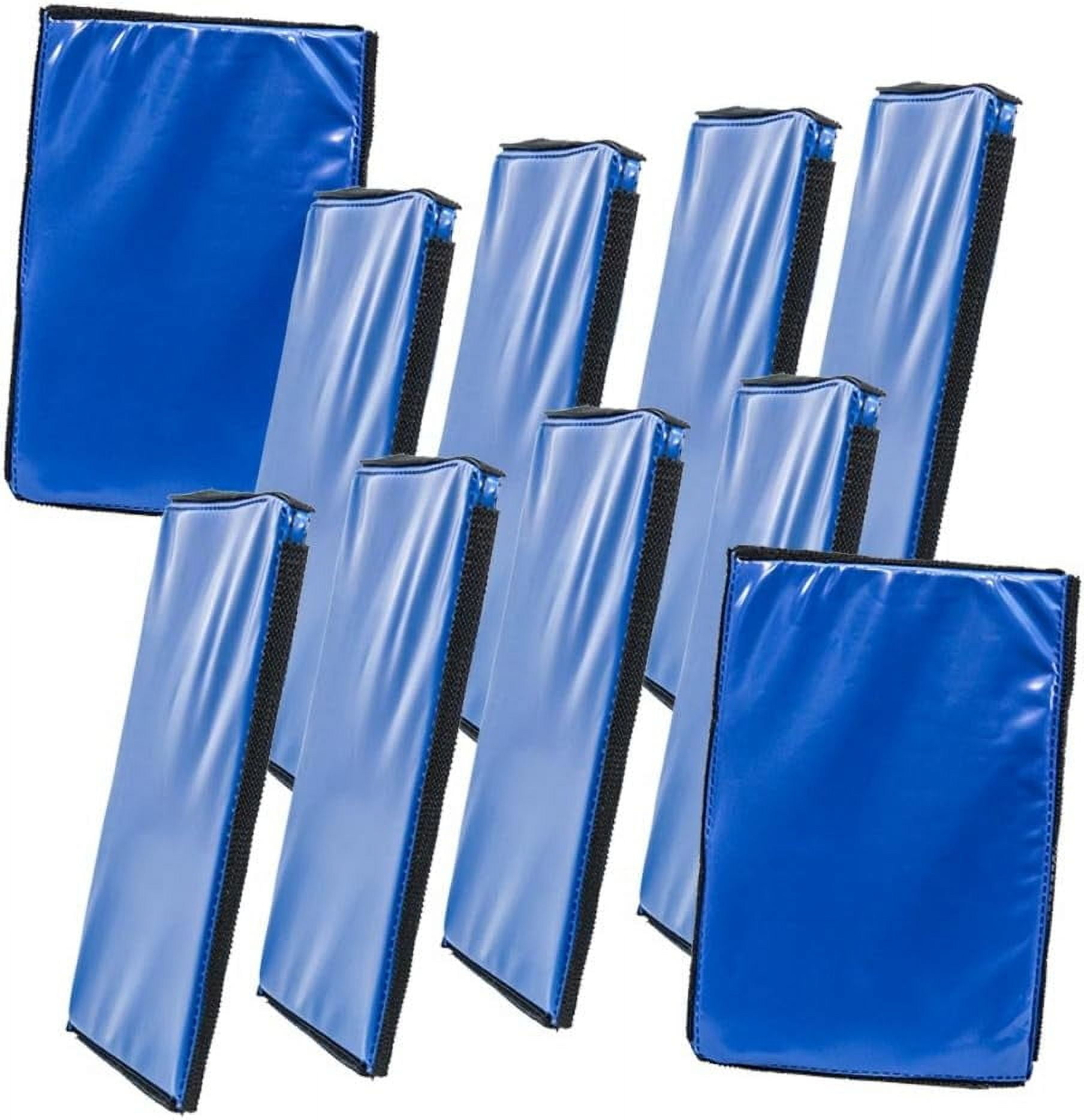 Set of 10 Blue Wrestling Ring Floor Mats for WWE & AEW Wrestling Action ...