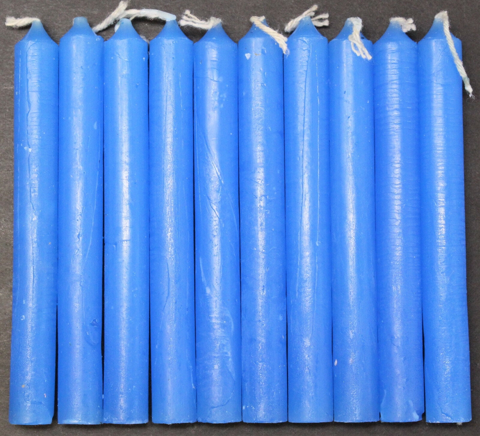 Set of 10 Chime Spell Candles: Light Blue , Mini 4" (NEW) Pagan, Wicca ...