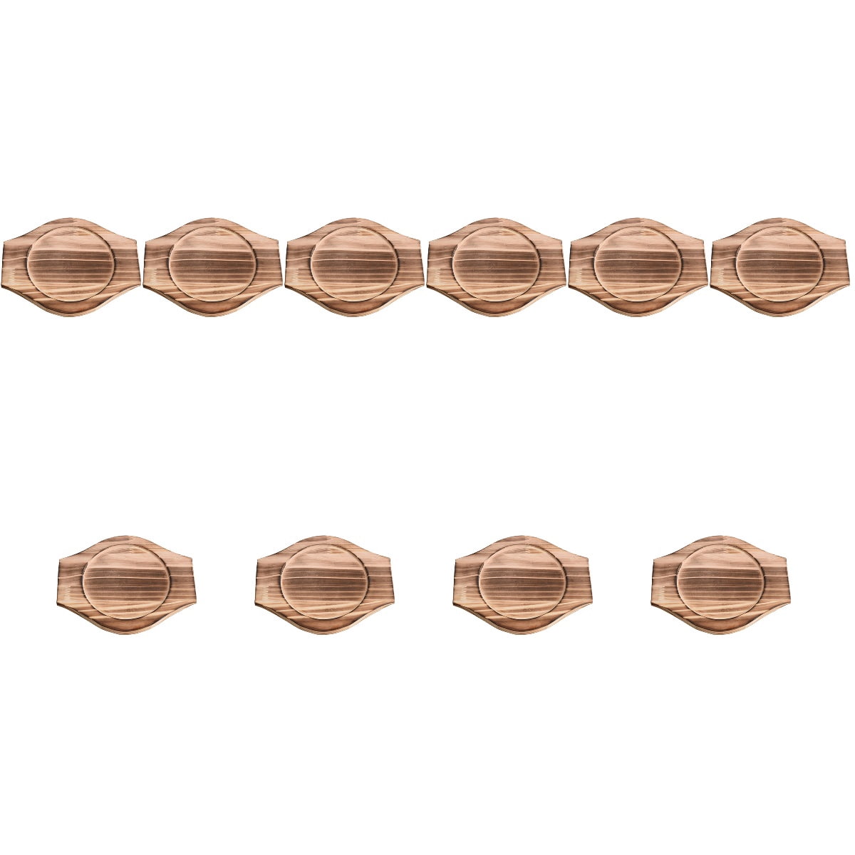 Set of 10 Clay Pots for Cooking Stone Bowl Mat Professional Casserole ...