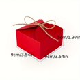 Set of 10 Eco-Friendly Kraft Paper Gift Boxes with Jute Rope - Perfect ...