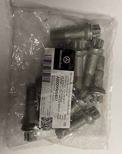 Set of 10 Genuine Wheel Bolts OEM# A0009905407 Made in Germany ...