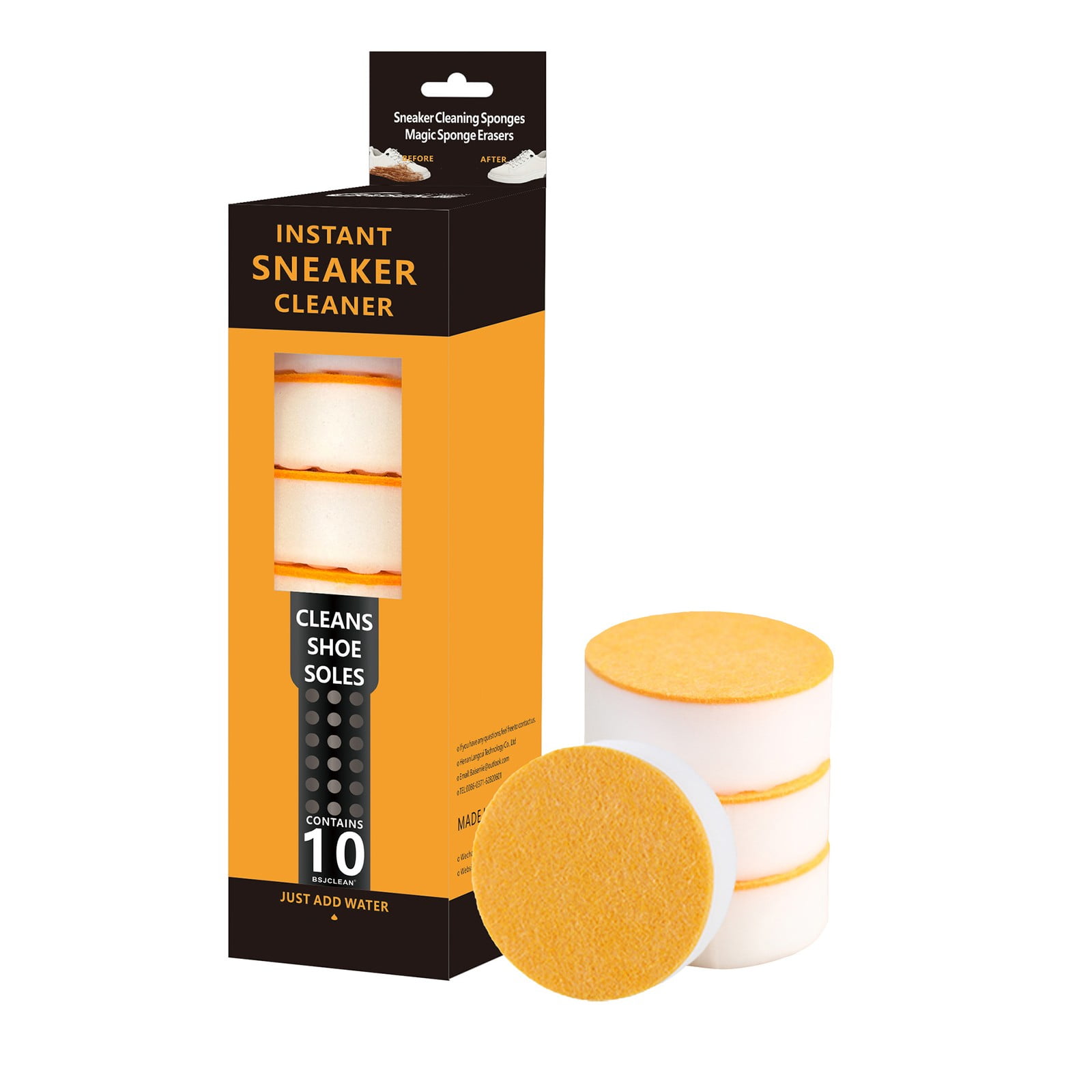 Set of 10 Household Sponge Eraser Cleaners - All - Purpose Powerhouse ...