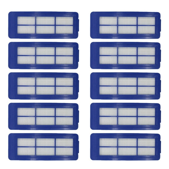 Set of 10 Plastic Robot Filter Replacement Sweeping Robot Vacuum ...