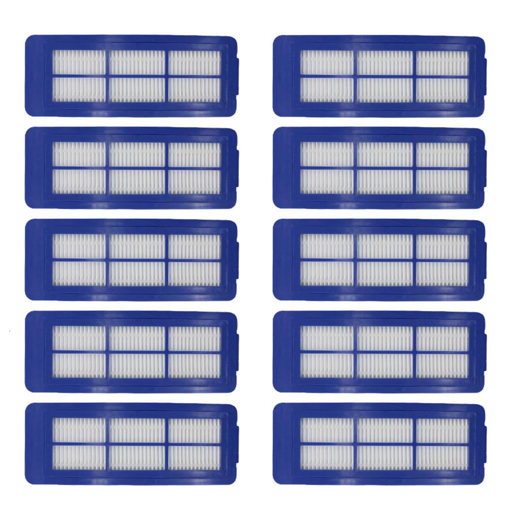 Set of 10 Plastic Robot Filter Replacement Sweeping Robot Vacuum ...