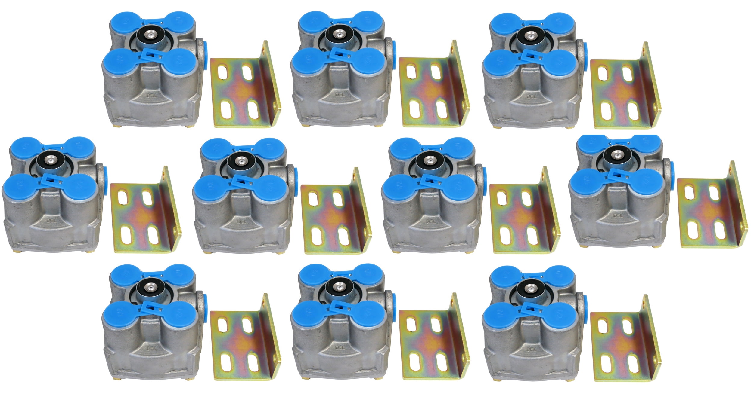 Set of 10 R-12 Brake Relay Valve (Replaces Bendix 102626) - Walmart.com