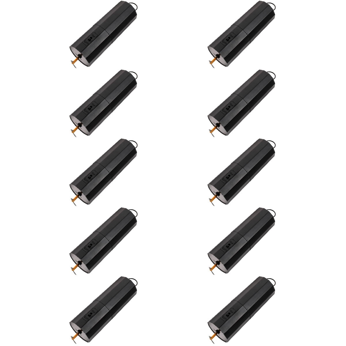 Set of 10 Small Motor Rotary Wind Chime Hanging for Porch - Walmart.com