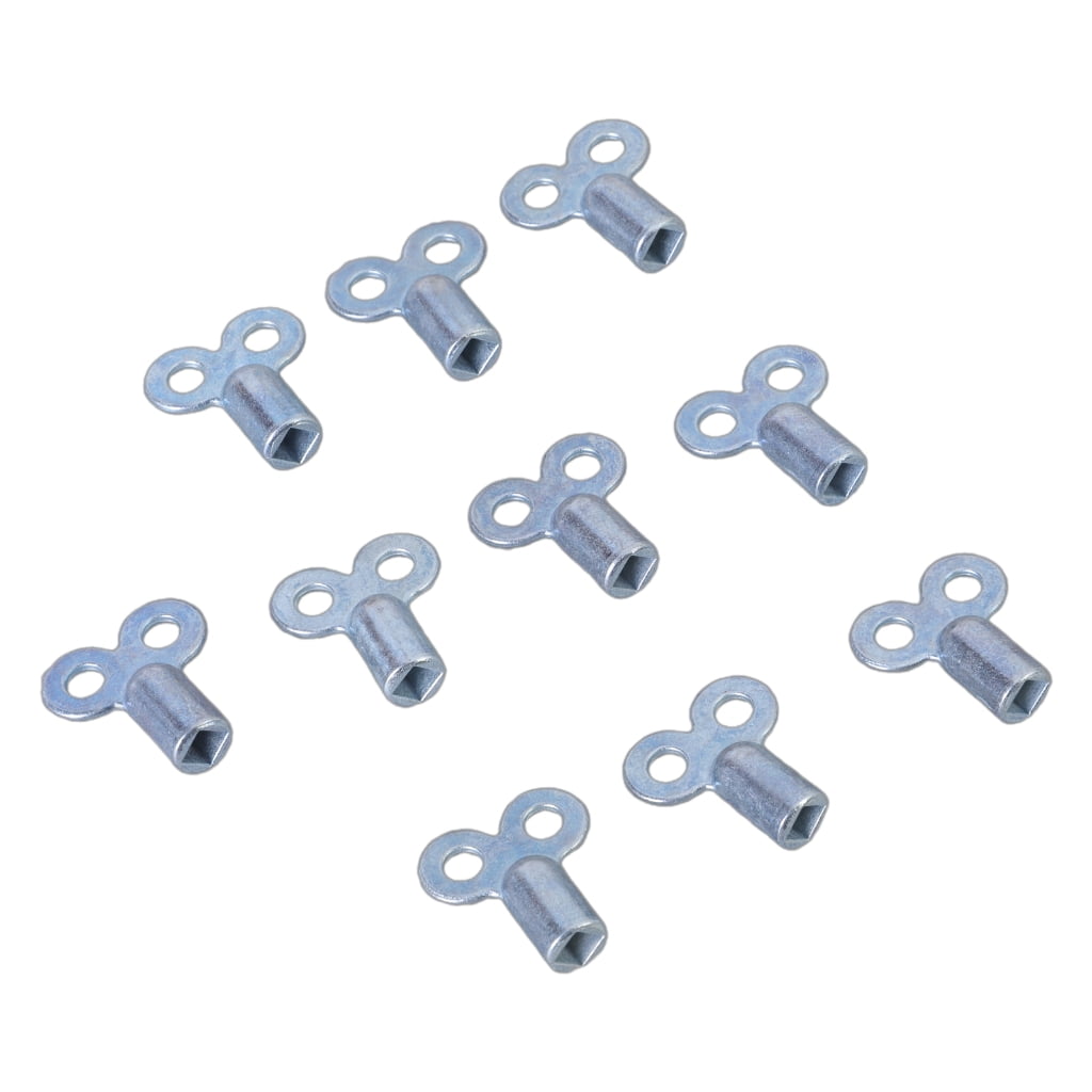 Set of 10 Square Base Radiators Key for Easy Ventilation and ...