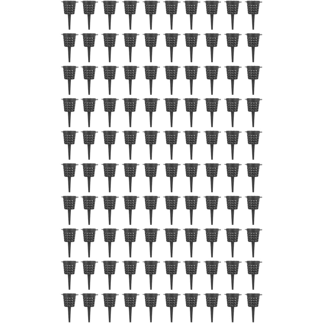 Set of 100 Bonsai Fertilizer Baskets with Lid, Portable Mesh Baskets ...