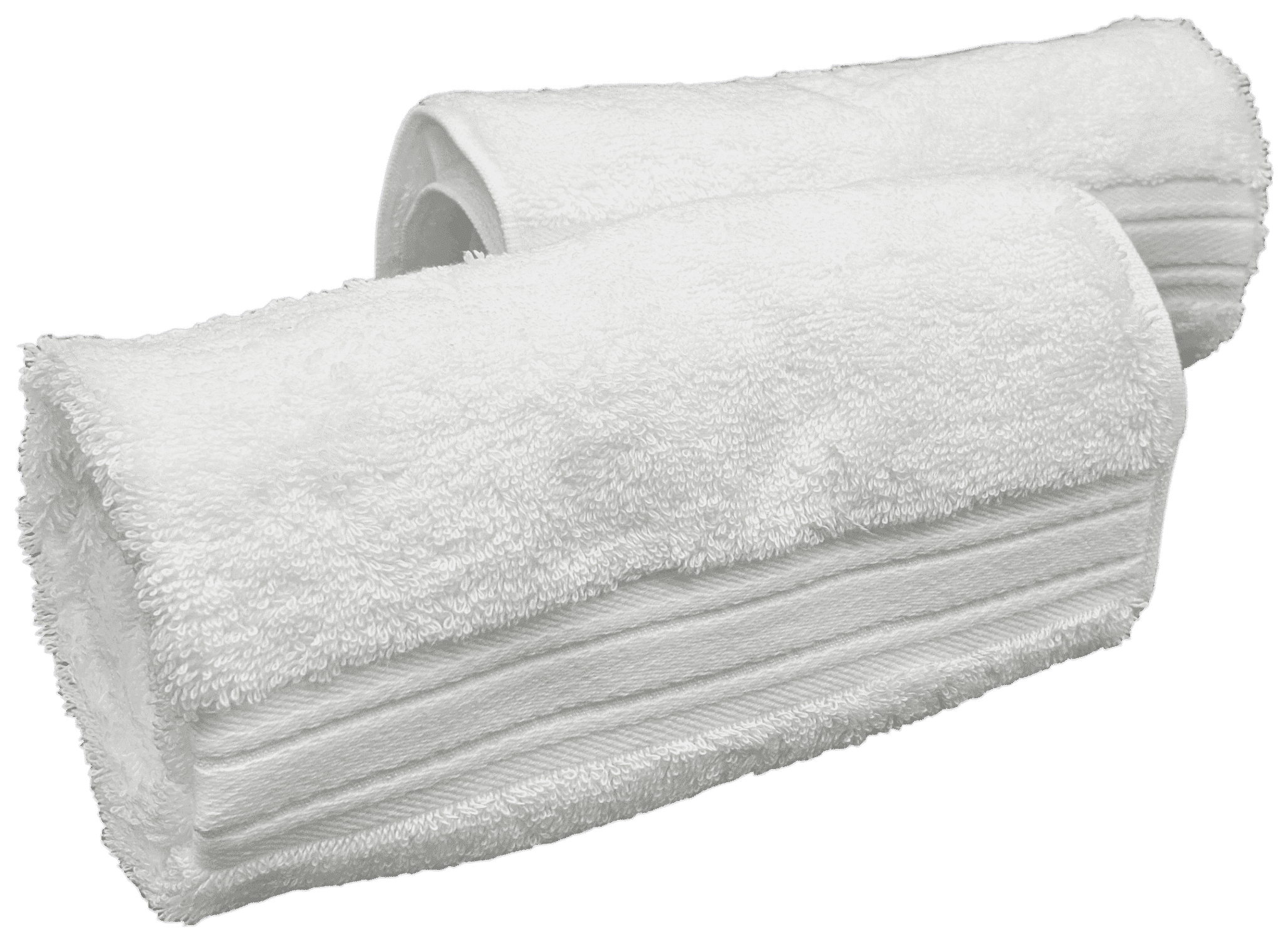 Set of 12 - 20" x 32" White Hand Towels Embrace Collection Luxurious ...