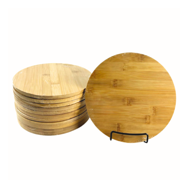 12pc Bulk 15X11" Round Edge Plain Bamboo Cutting Board | For Customized Engraving Gifts ...