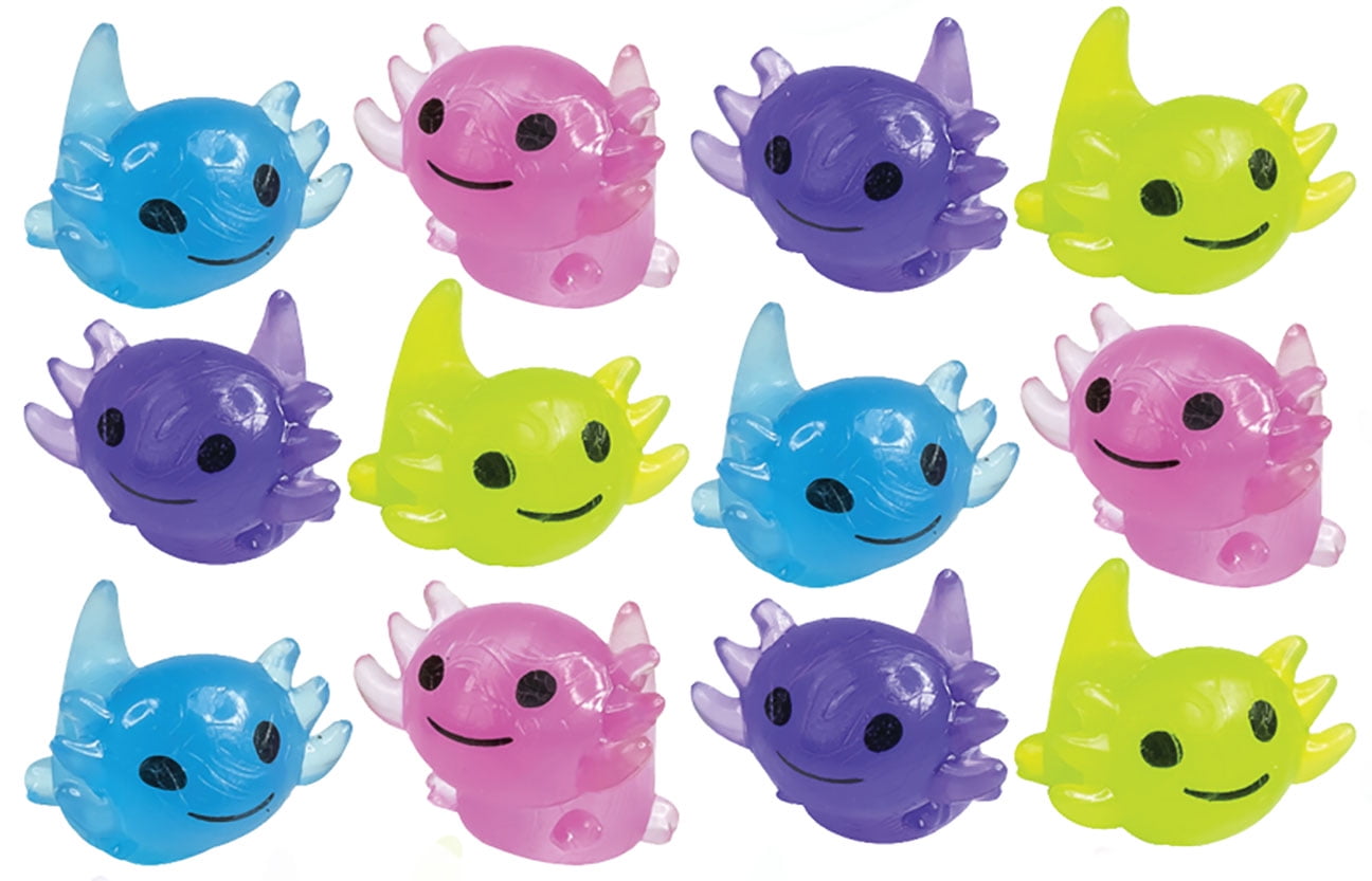 Set of 12 Axolotl Pencil Topper - Cute Axolotyl Animal for On Top of ...