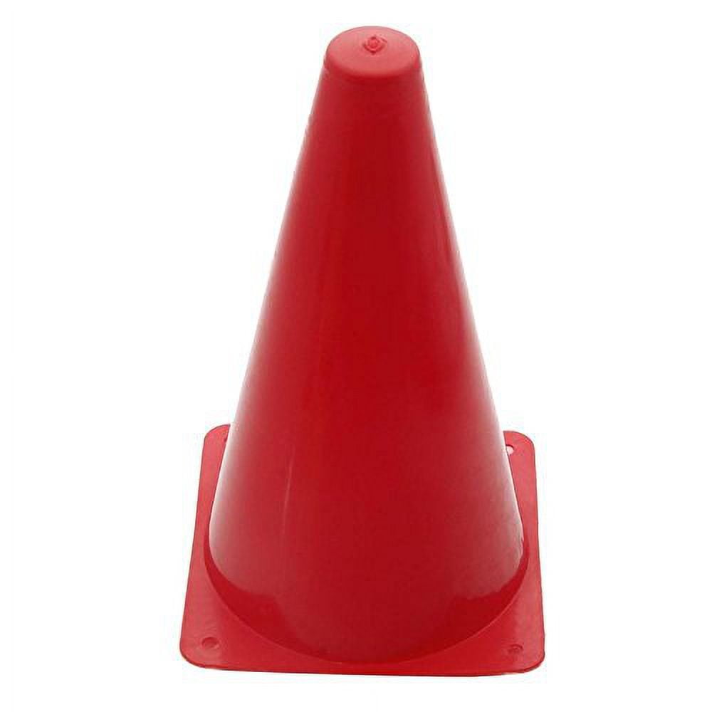 Set of 12 Cones Sport Training Traffic Plastic Soccer Gym Cone Football ...