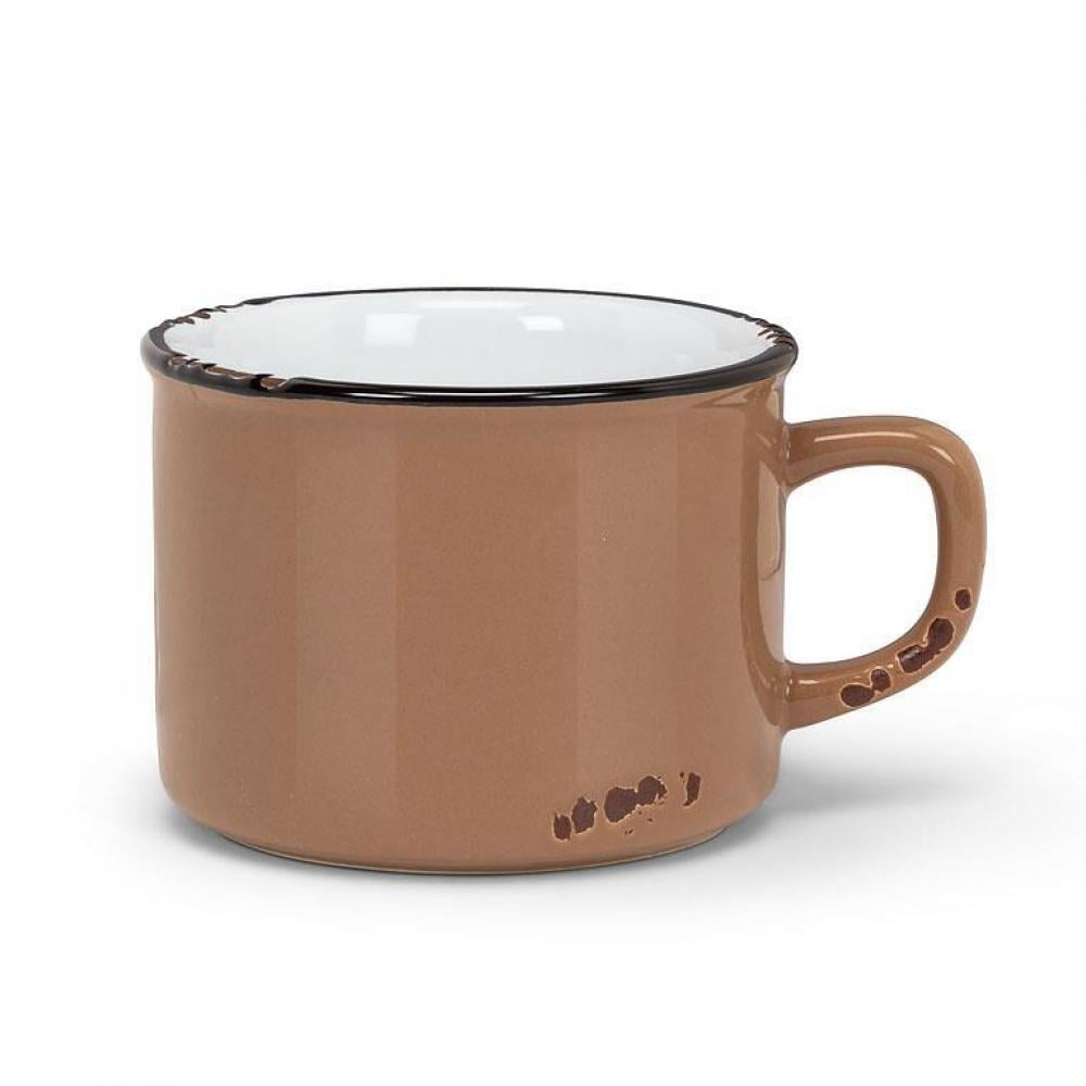 Set of 12 Enamel Look Cappuccino Mug - Walmart.com