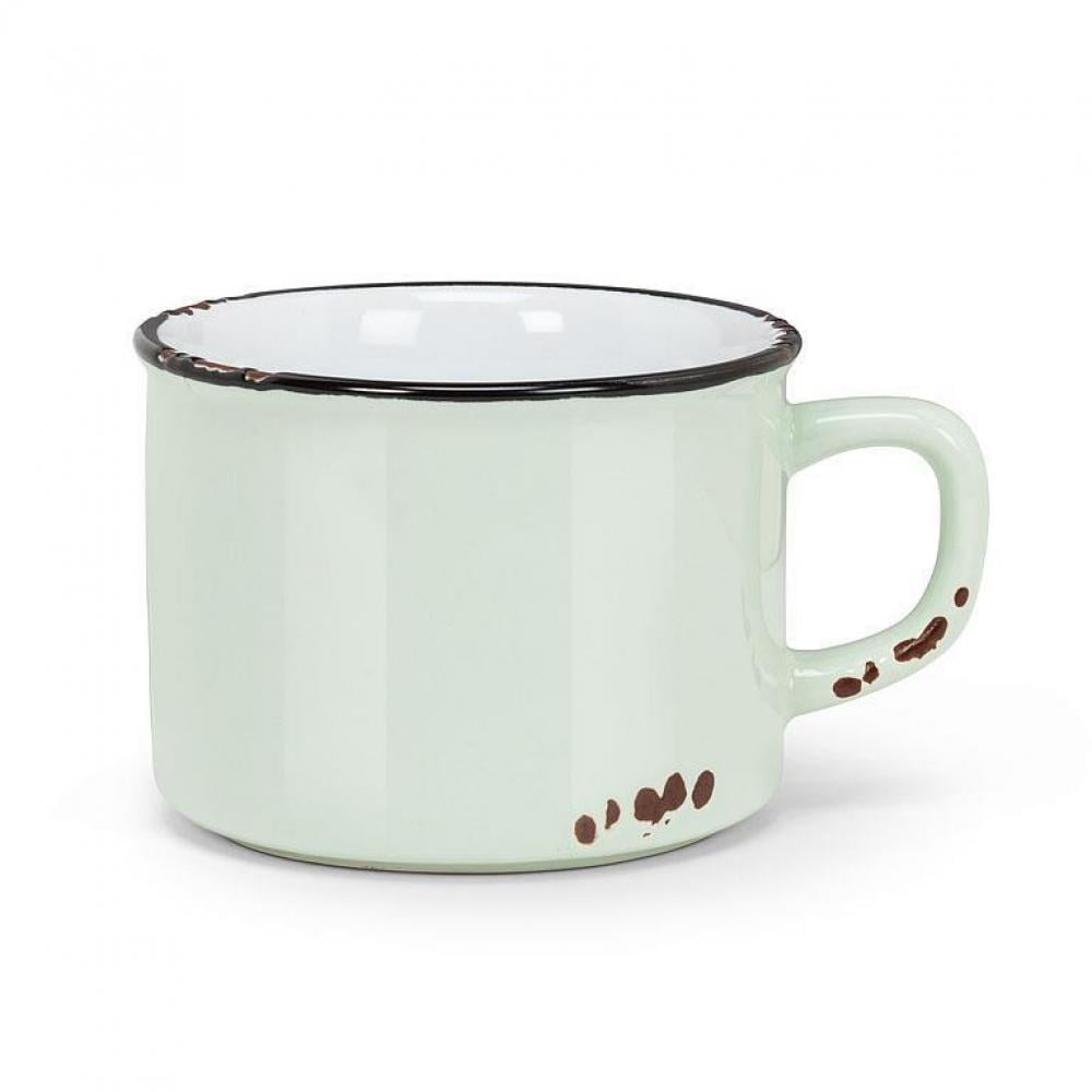 Set of 12 Enamel Look Cappuccino Mug - Walmart.com