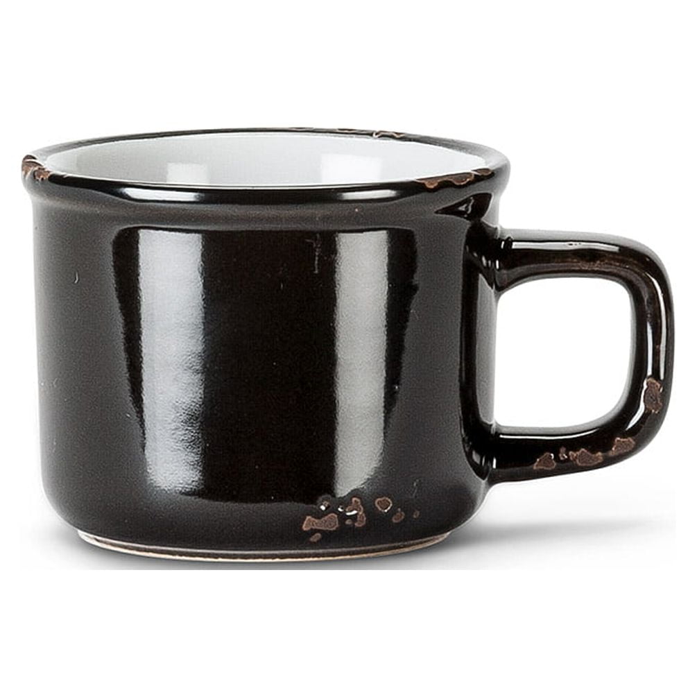 Set of 12 Enamel Look Espresso Mug - Walmart.com