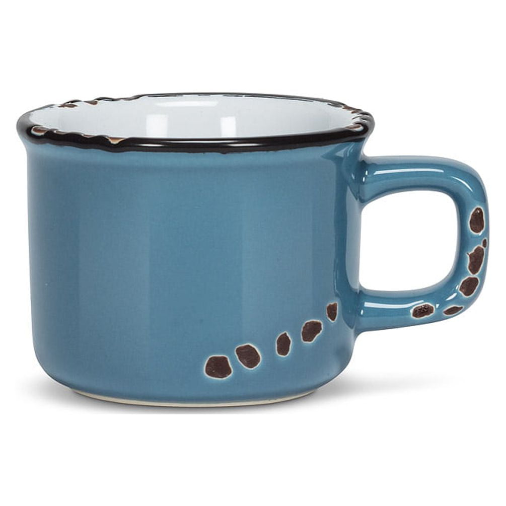 Set of 12 Enamel Look Espresso Mug - Walmart.com