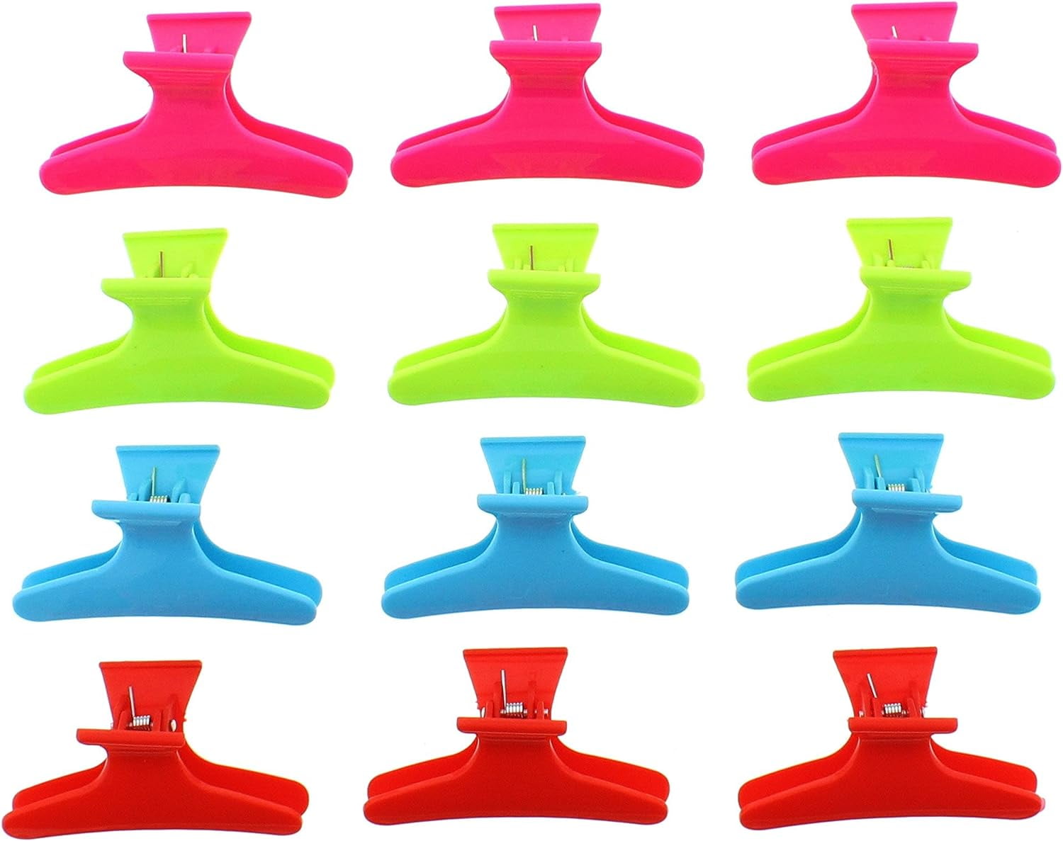 Set of 12 Hairdresser Hair Clamps/Claws/Clips/Tools - Walmart.com