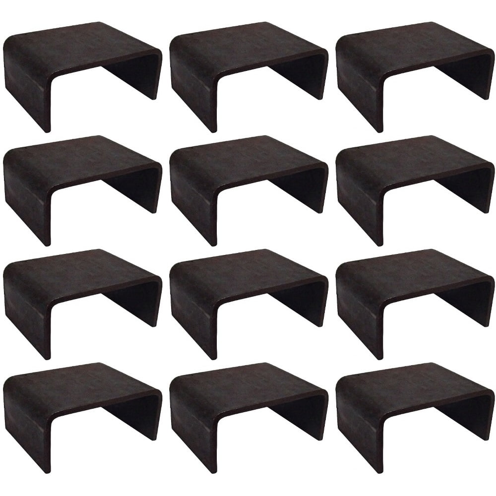 RAParts Set of (12) Heavy Duty Weld-on 6ga Steel Stake Pockets for ...